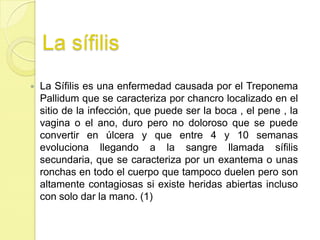Prevención de la sífilis neonatal | PPTX