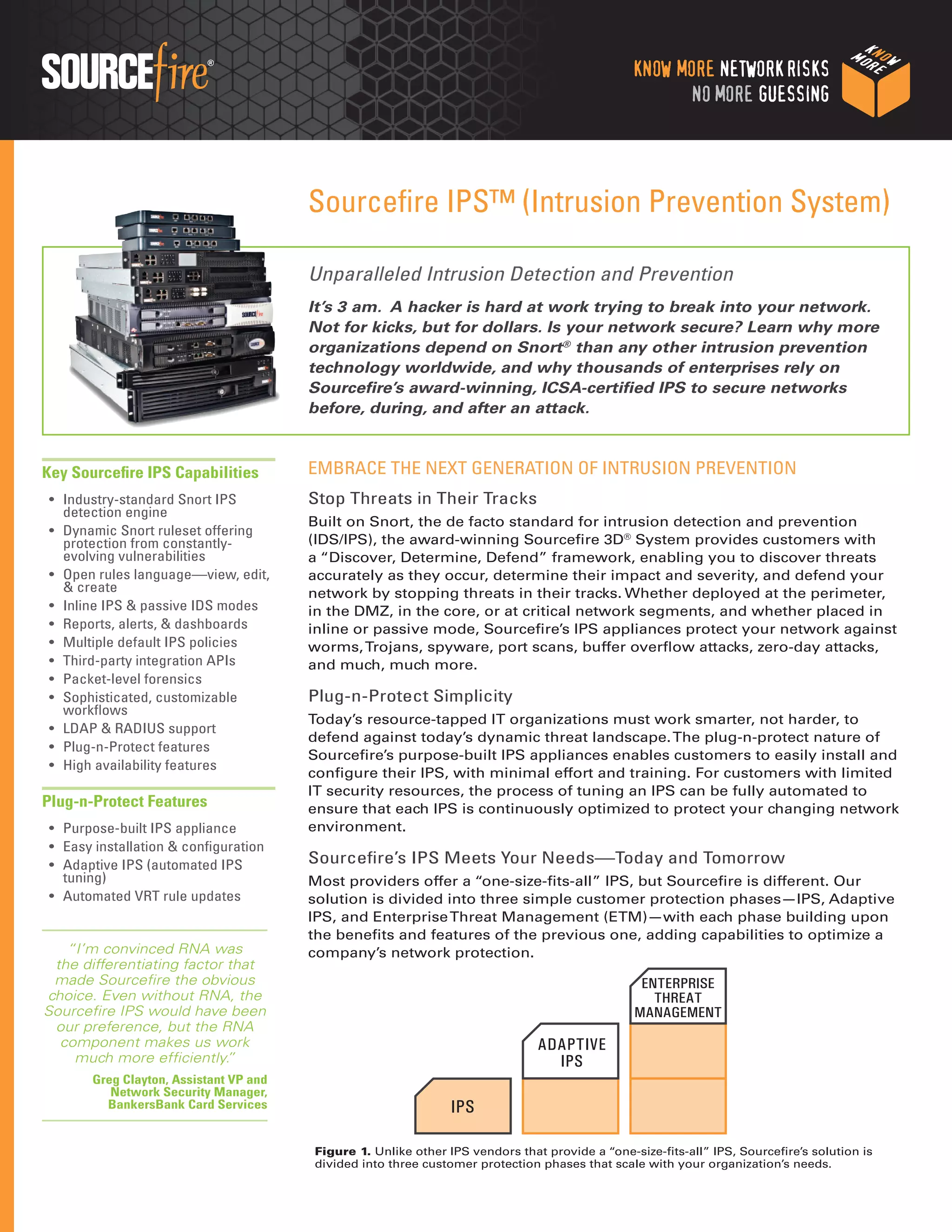 SourceFire IPS Overview | PDF