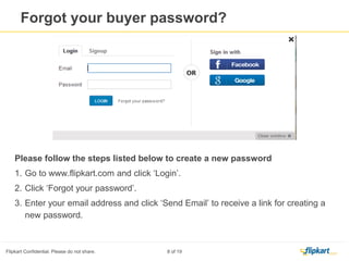 Flipkart Marketplace – Onboarding | PPTX