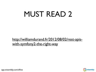Symfony2, Backbone.js & socket.io - SfLive Paris 2k13 - Wisembly | PPT