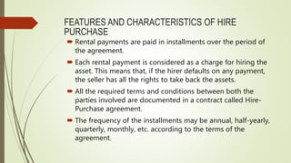 HIRE PURCHASE SYSTEM | PPTX