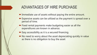 HIRE PURCHASE SYSTEM | PPTX