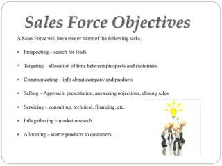 Sales Force Management Presentation 1 | PPTX