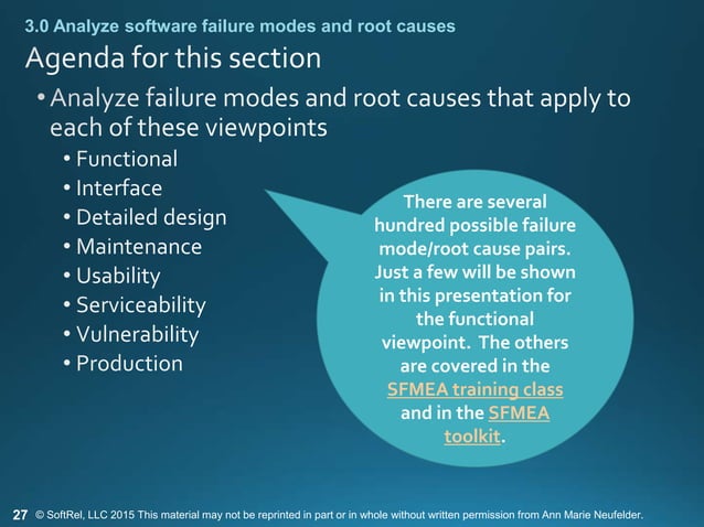 Introduction to Software Failure Modes Effects Analysis | PPTX ...