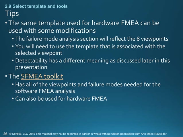 An Introduction to Software Failure Modes Effects Analysis (SFMEA) | PPTX