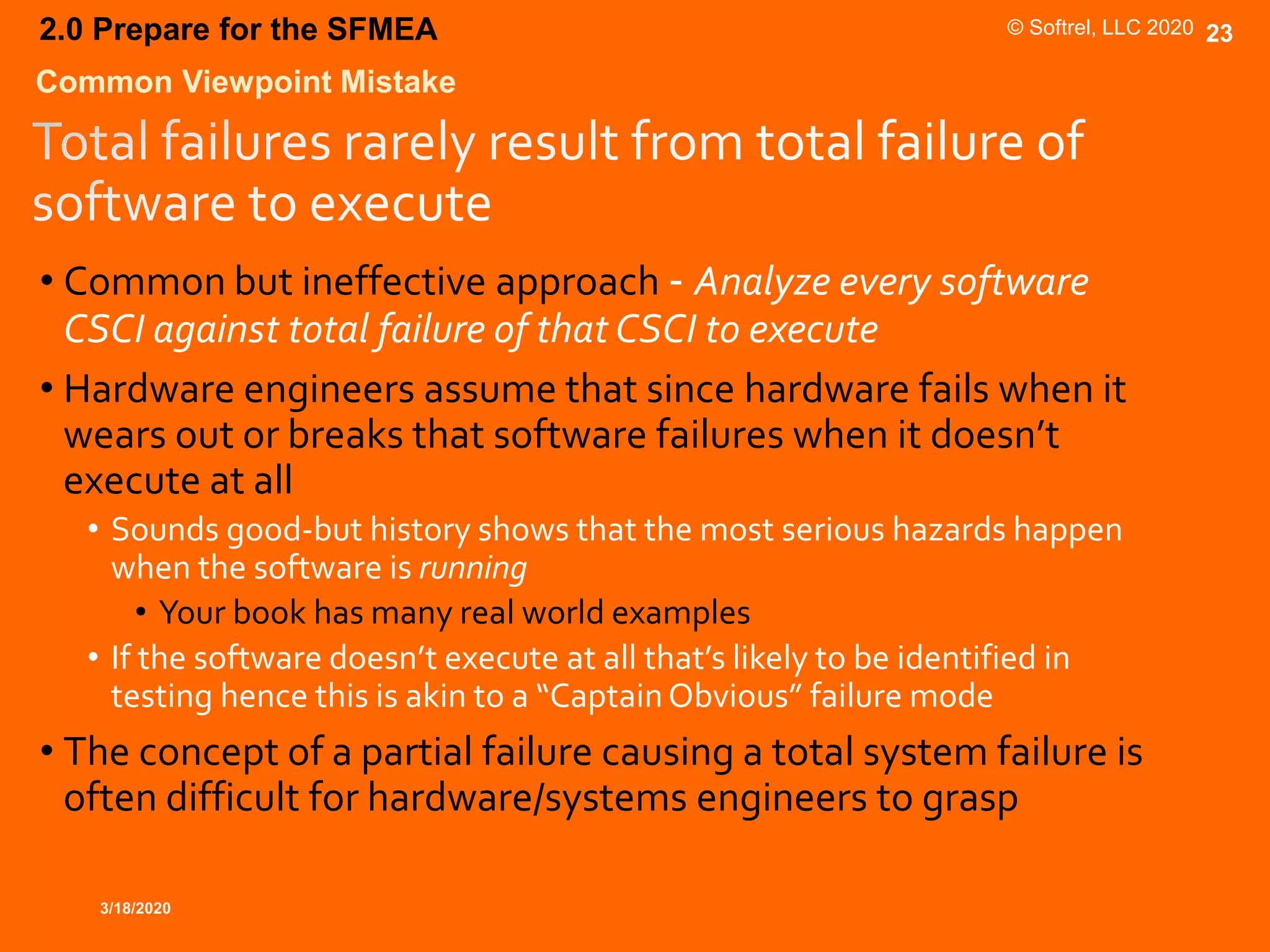Software Failure Modes Effects Analysis Overview | PDF