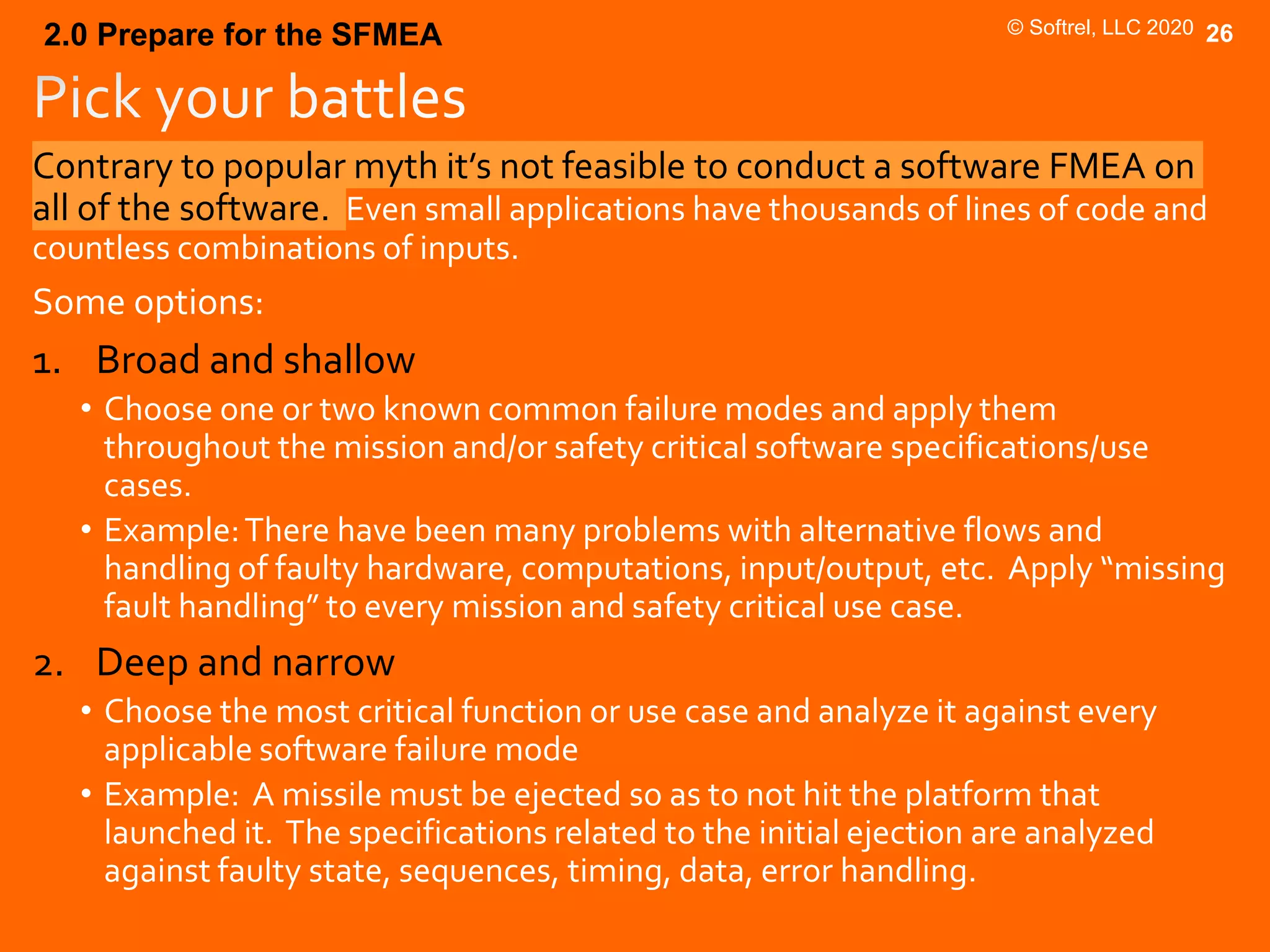 Software Failure Modes Effects Analysis Overview | PDF | Operating Systems | Computer Software ...