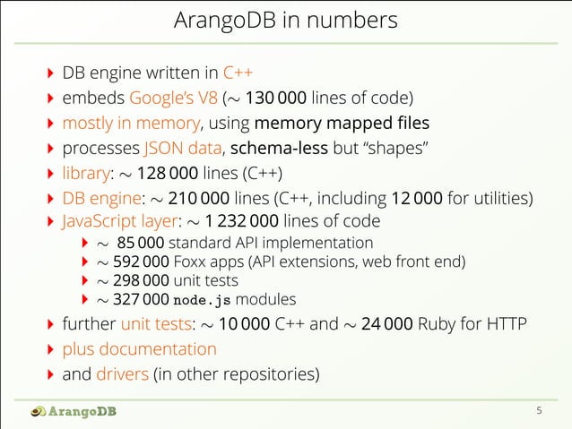 Overhauling a database engine in 2 months | PPT