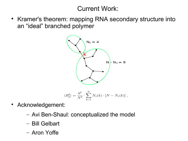 Sequential Folding Model Of Rna Secondary Structure Ppt