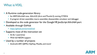 SFO15-500: VIXL | PDF