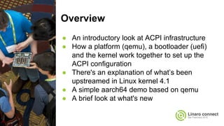 SFO15-TR9: PSCI, ACPI (and UEFI to boot) | PDF