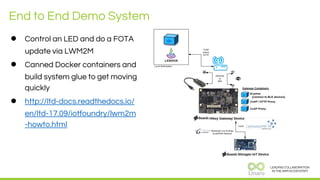 New Zephyr features: LWM2M / FOTA Framework - SFO17-113 | PDF