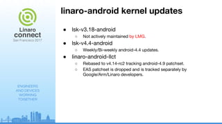 LMG Lightning Talks - SFO17-205 | PPT