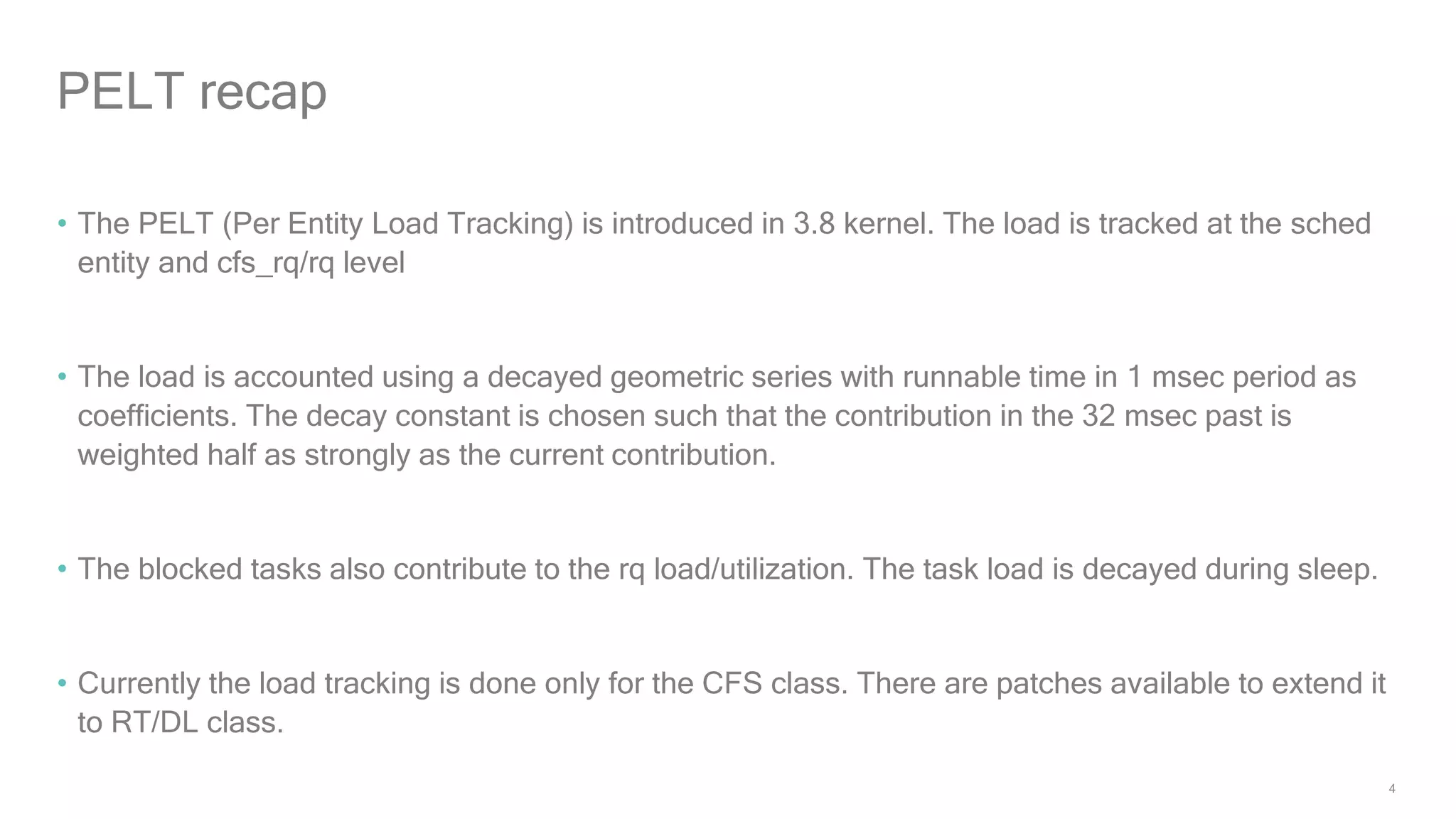 WALT vs PELT : Redux - SFO17-307 | PDF