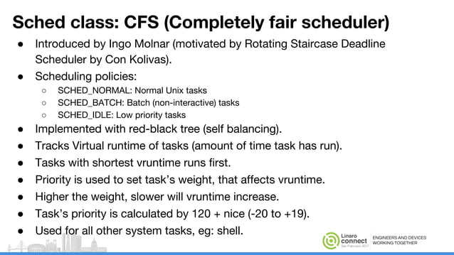 The Linux Kernel Scheduler (For Beginners) - SFO17-421 | PPT