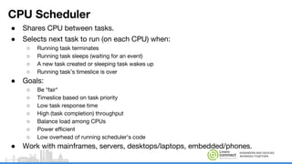 The Linux Kernel Scheduler (For Beginners) - SFO17-421 | PDF