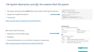Modular middleware components in Apache Mynewt OS - SFO17-507 | PDF