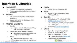 Deep Learning on ARM Platforms - SFO17-509 | PDF