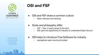Philosophy of Open Source - SFO17-TR01 | PDF