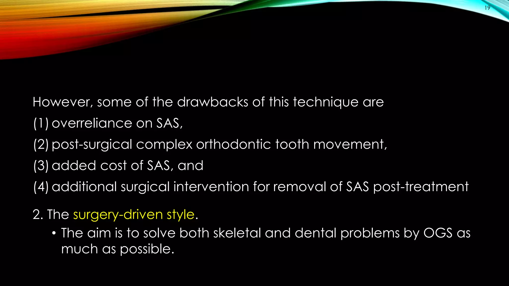 Surgery First Orthognathic Approach (SFOA) | PDF