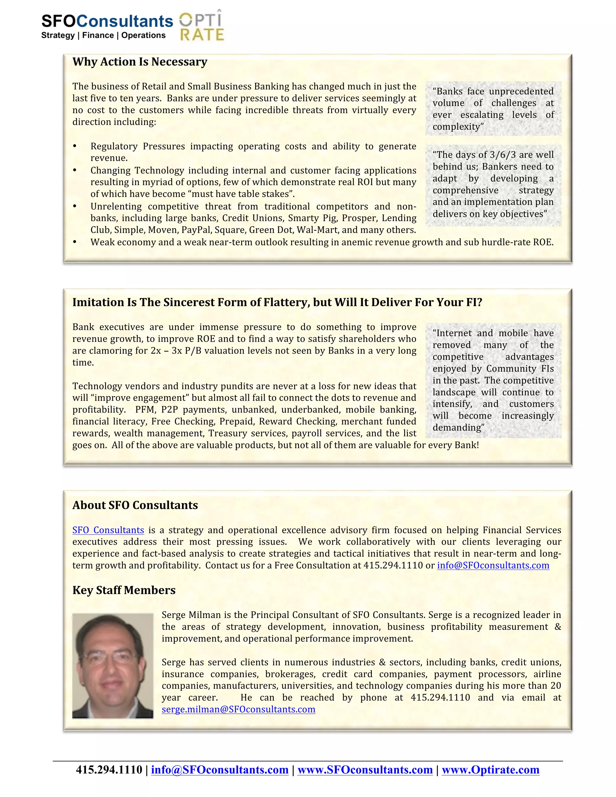 SFO Consultants | PDF