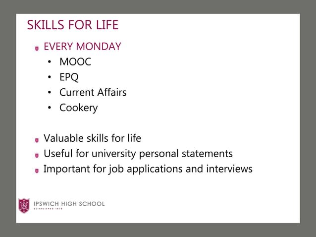 Sixth Form Open Evening 2018 | PPT