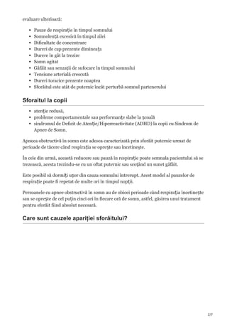 Sforaitul - Metode de tratament | PDF