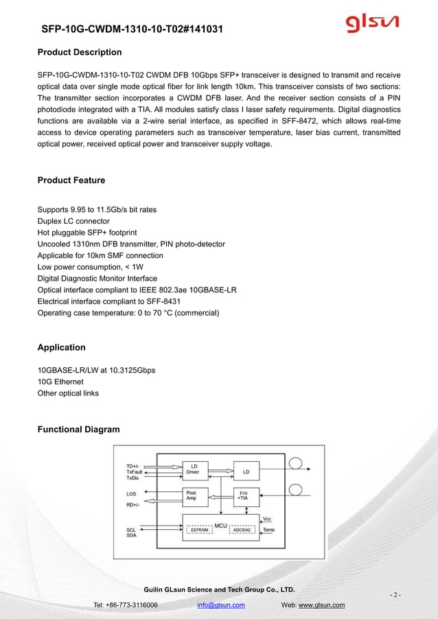 sfp-10g-cwdm-1310nm-10km-transceiver-module-141031.pdf | Free Download