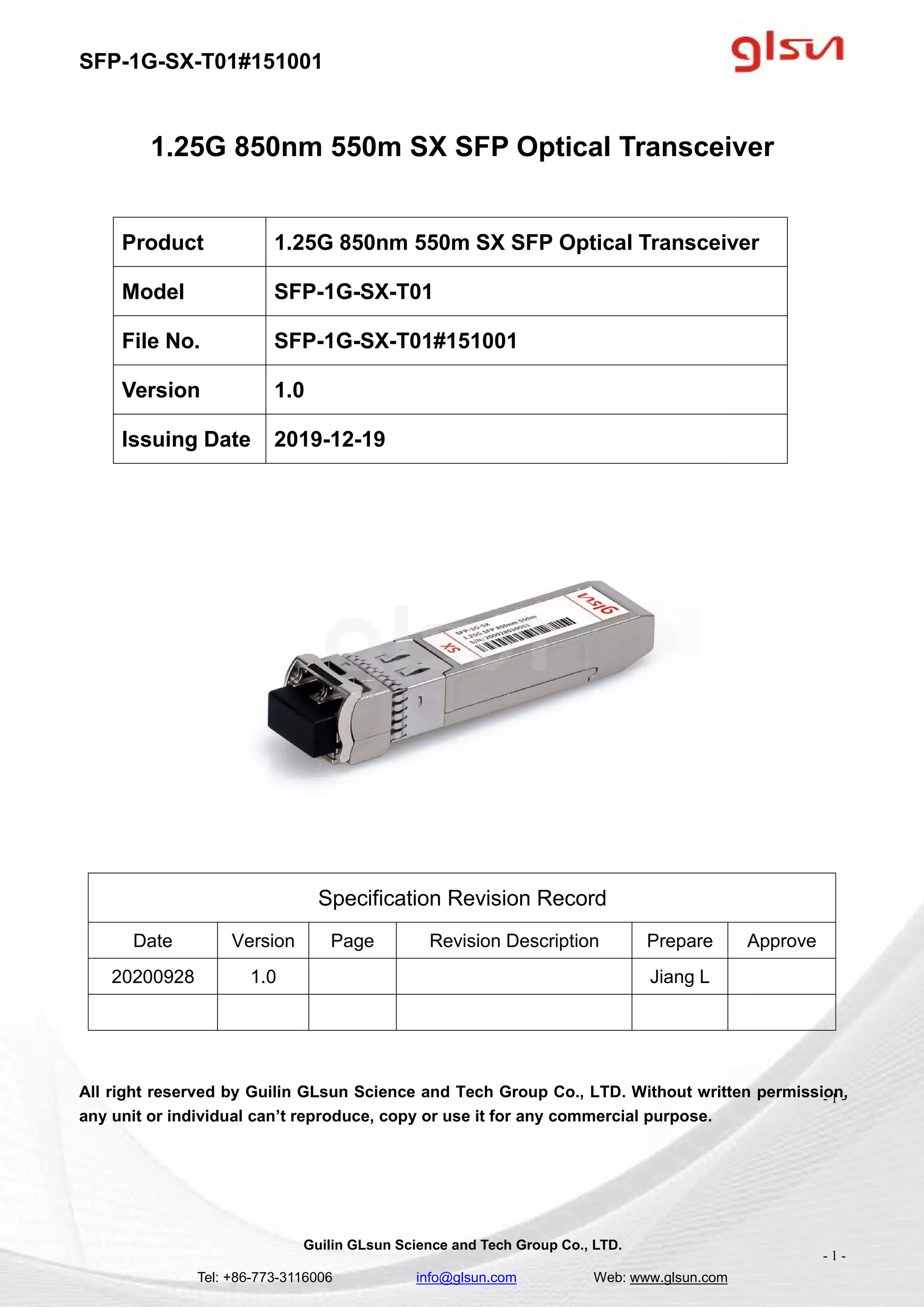 sfp-1g-sx-850nm-fiber-optic-transceiver-151001.pdf