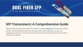 Buy 40g SFP and 100G SFP | Dual Fiber SFP | PPT