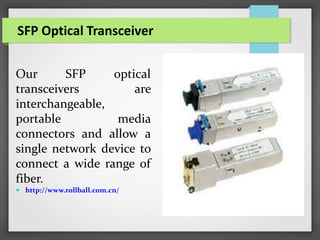 SFP Optical Transceiver | PPT