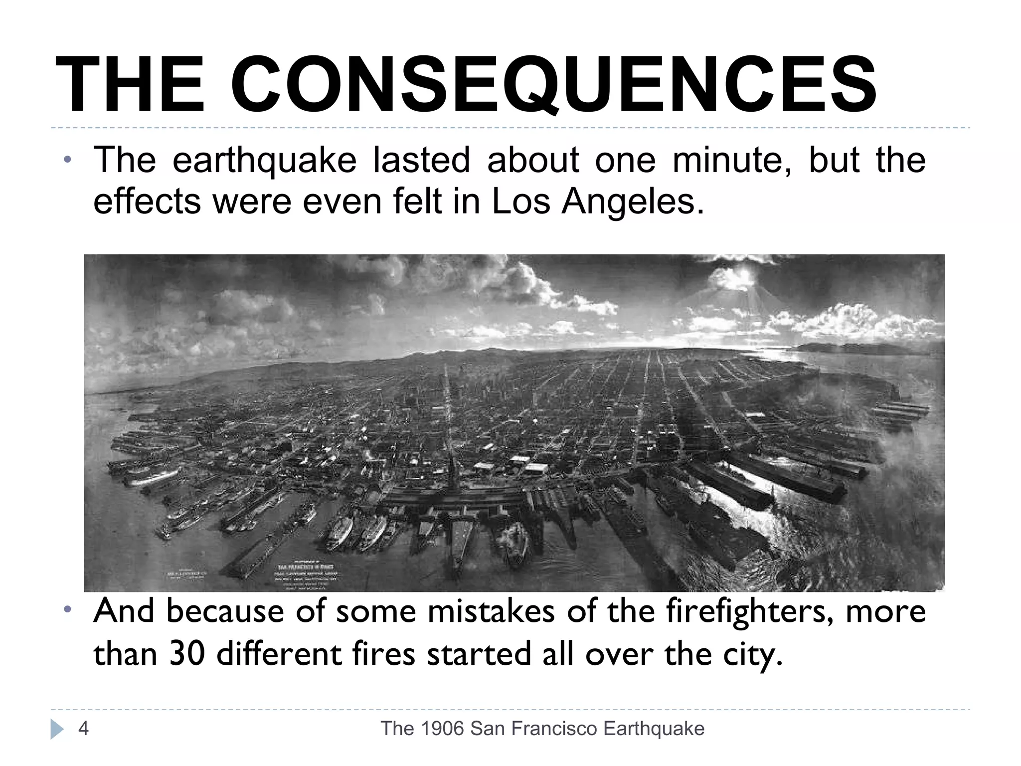 1906 San Francisco Earthquake | PPT