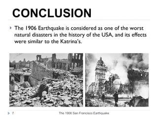 1906 San Francisco Earthquake | PPT