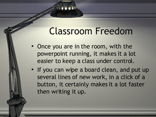 Using Powerpoints in the Secondary Classroom | PPT