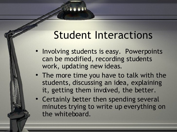 Using Powerpoints in the Secondary Classroom