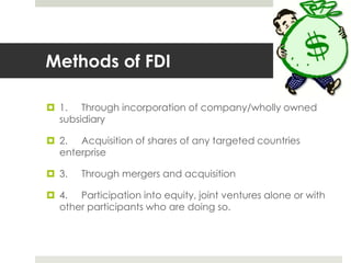 Falling FDI in India | PPT