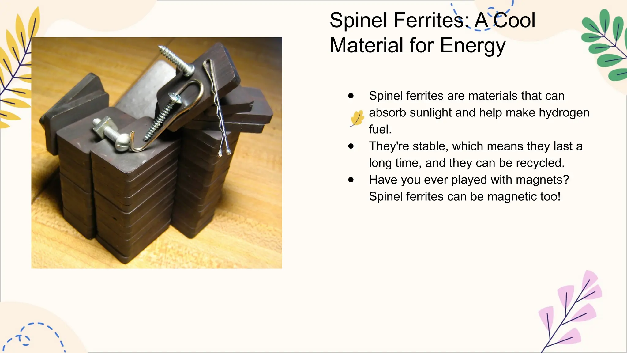 Spinel Ferrite Photocatalyst Presentation.pptx