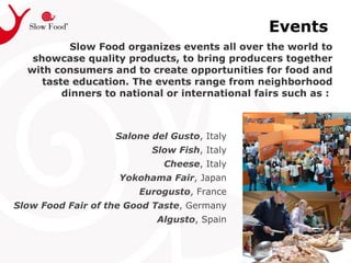 Slow Food International | PPT