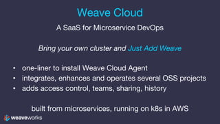 Monitoring Weave Cloud with Prometheus | PPT