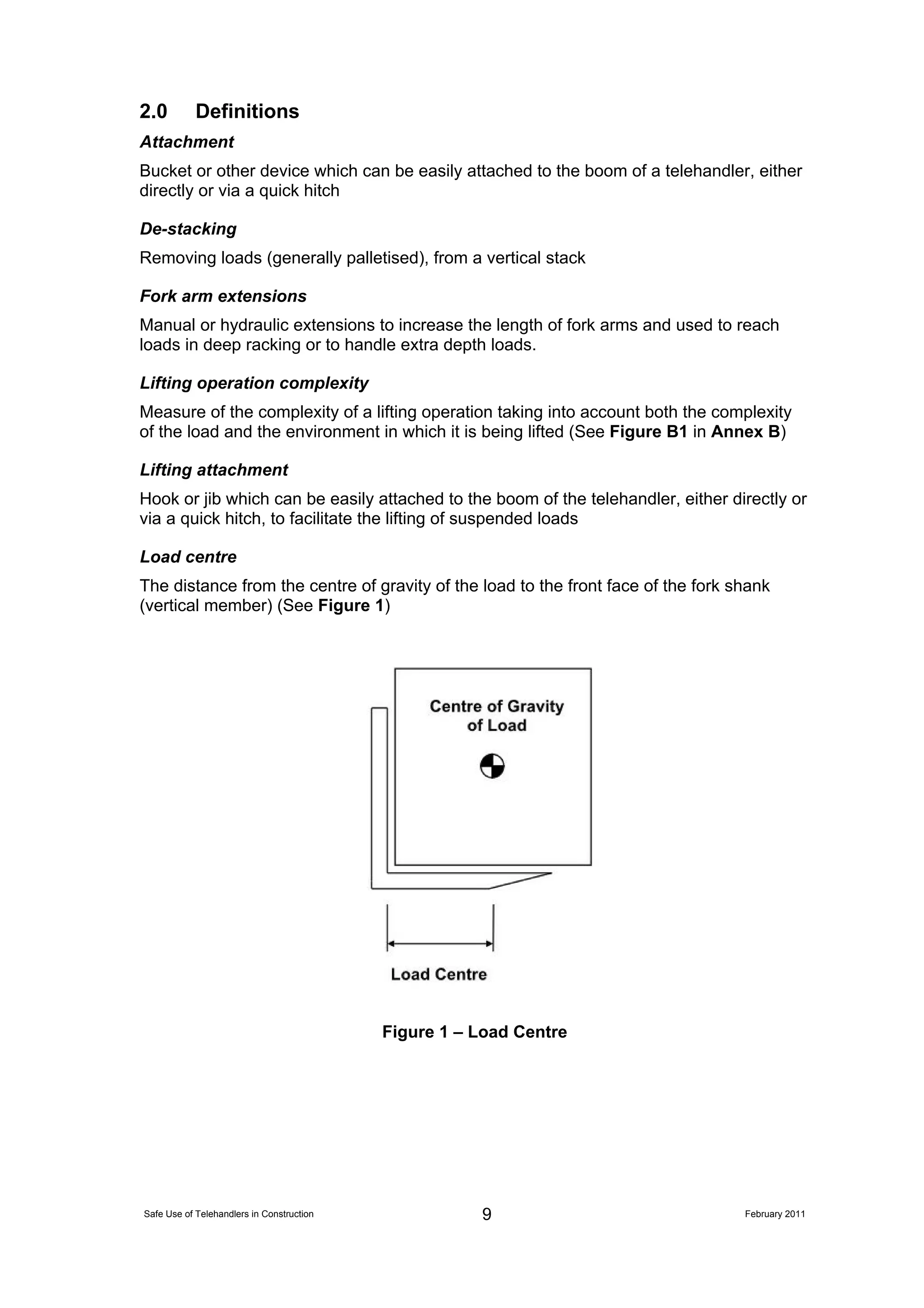 The Safe use of Telehandlers In Construction 110210 A | PDF