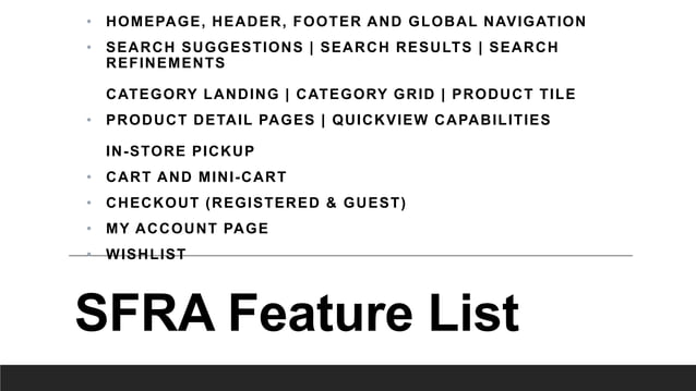 SFRA Overview.pptx | Free Download