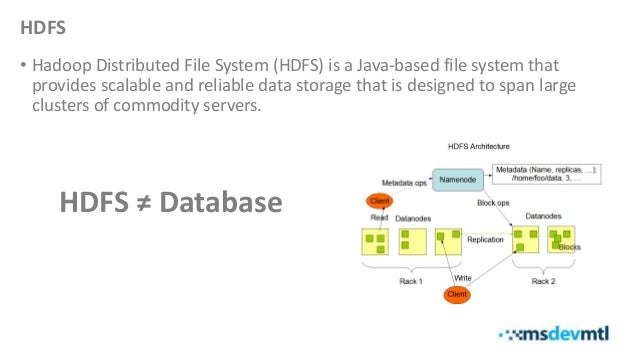 Stéphane Fréchette - Samedi SQL - Introduction to HDInsight