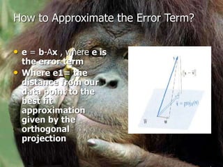 linear Algebra least squares | PPT