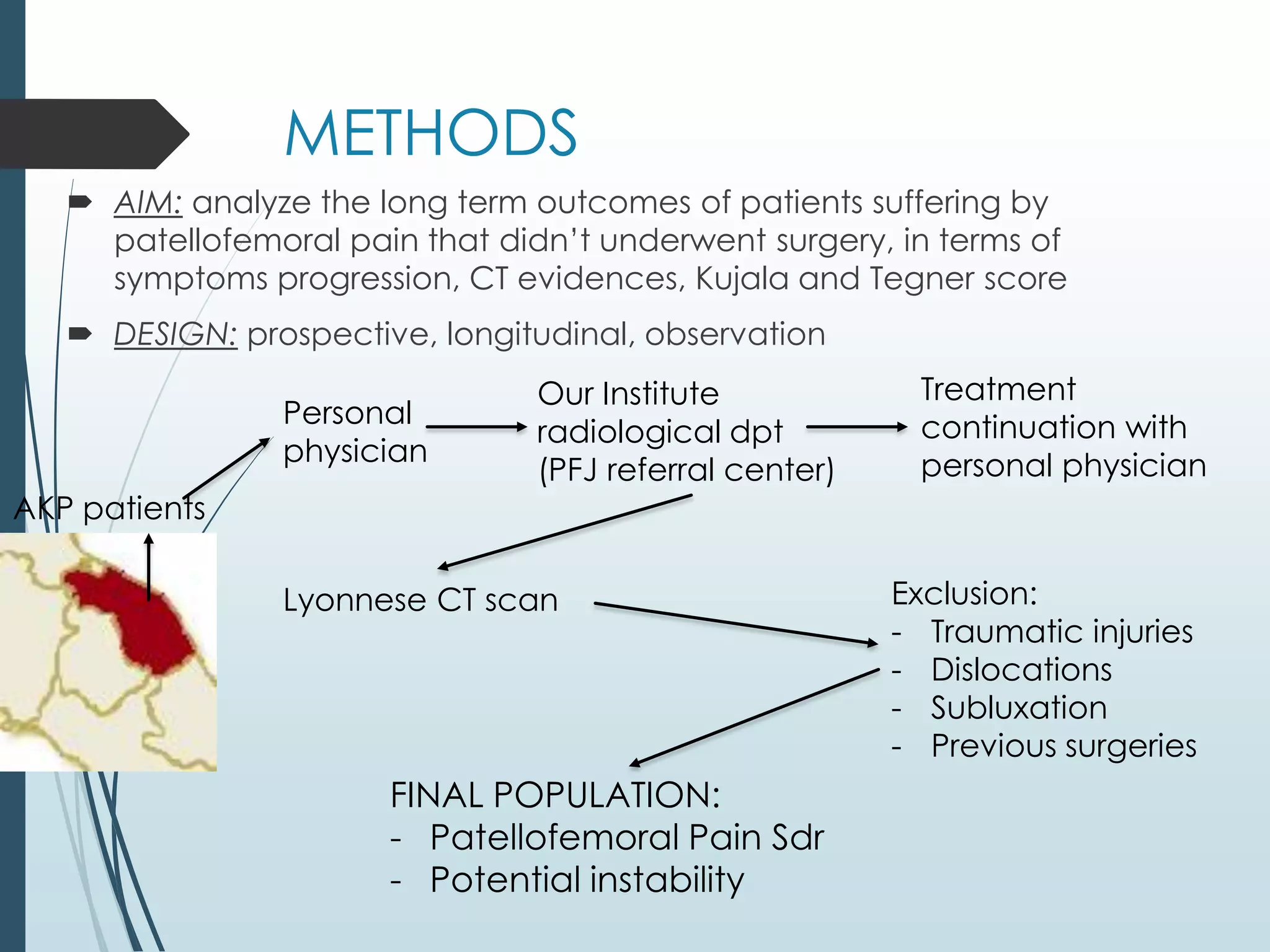 Patellofemoral pain and potential patellar instability | PPT