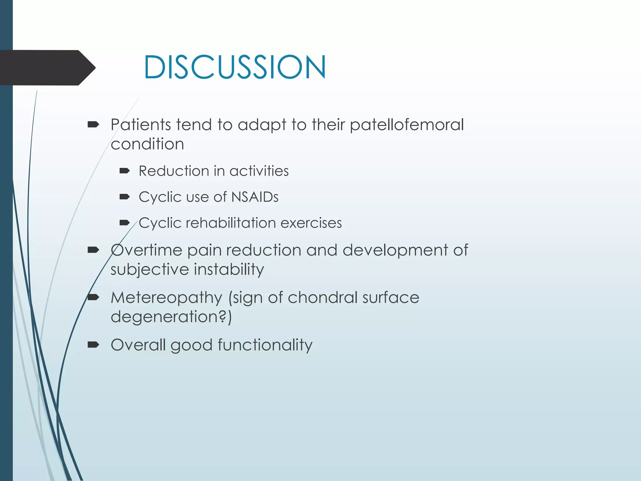 Patellofemoral pain and potential patellar instability | PPT