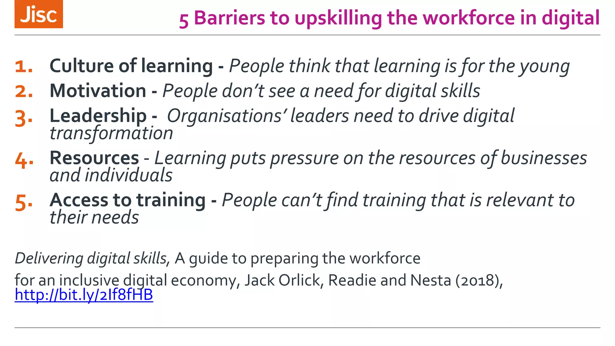 Building the digital capabilities of staff and students | PPT