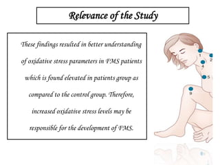 oxidative stress in fibromyalgia syndrome | PPTX | Physical Therapy ...