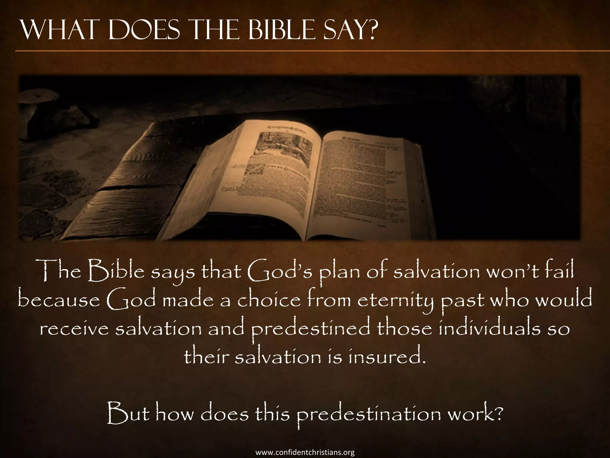 Sovereignty, Free Will, and Salvation - God's Sovereignty over ...