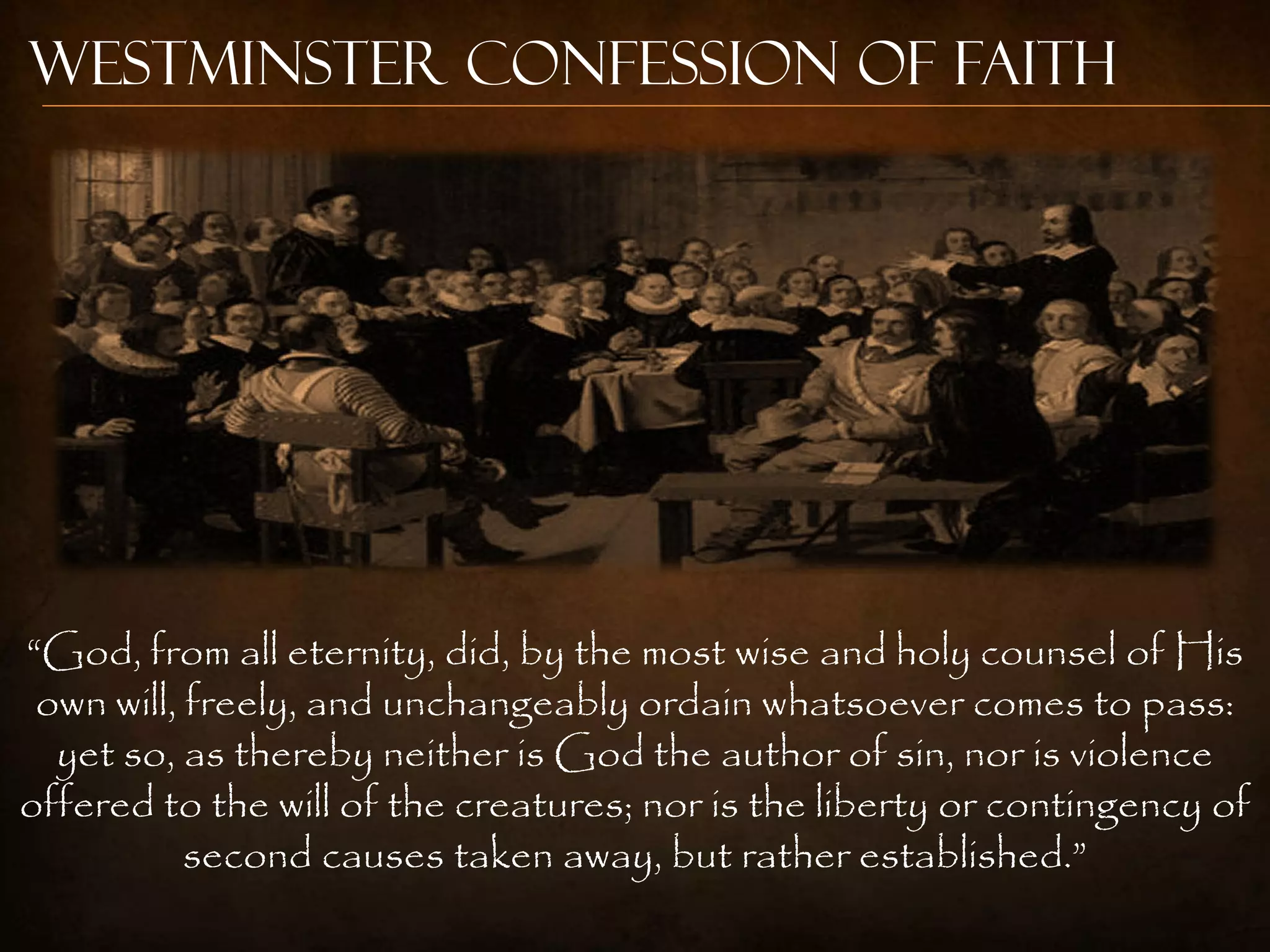 Sovereignty, Free Will, and Salvation - God's Sovereignty over ...