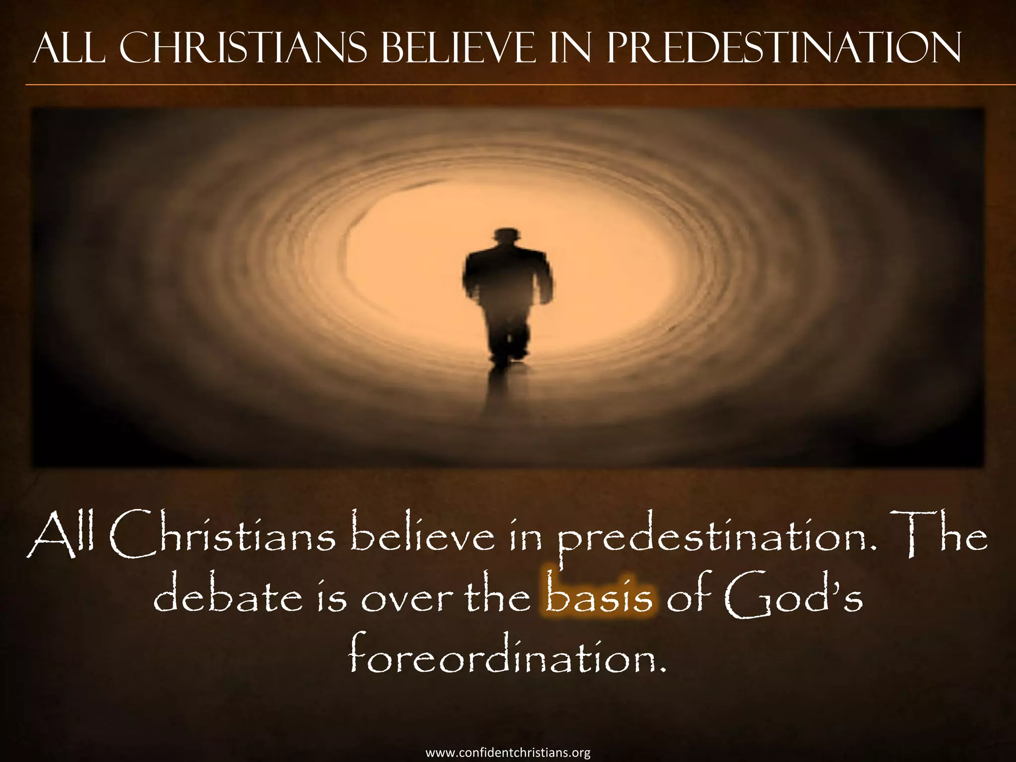 Sovereignty, Free Will, and Salvation - God's Sovereignty over ...